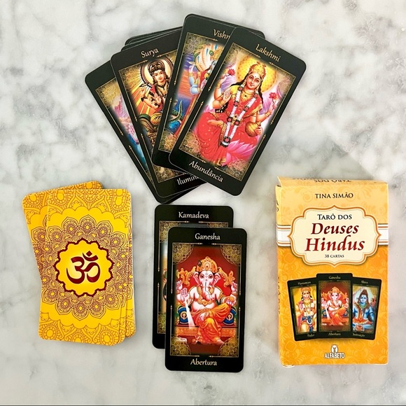 Art | Hindu Gods Goddesses Tarot Oracle In Portuguese | Poshmark